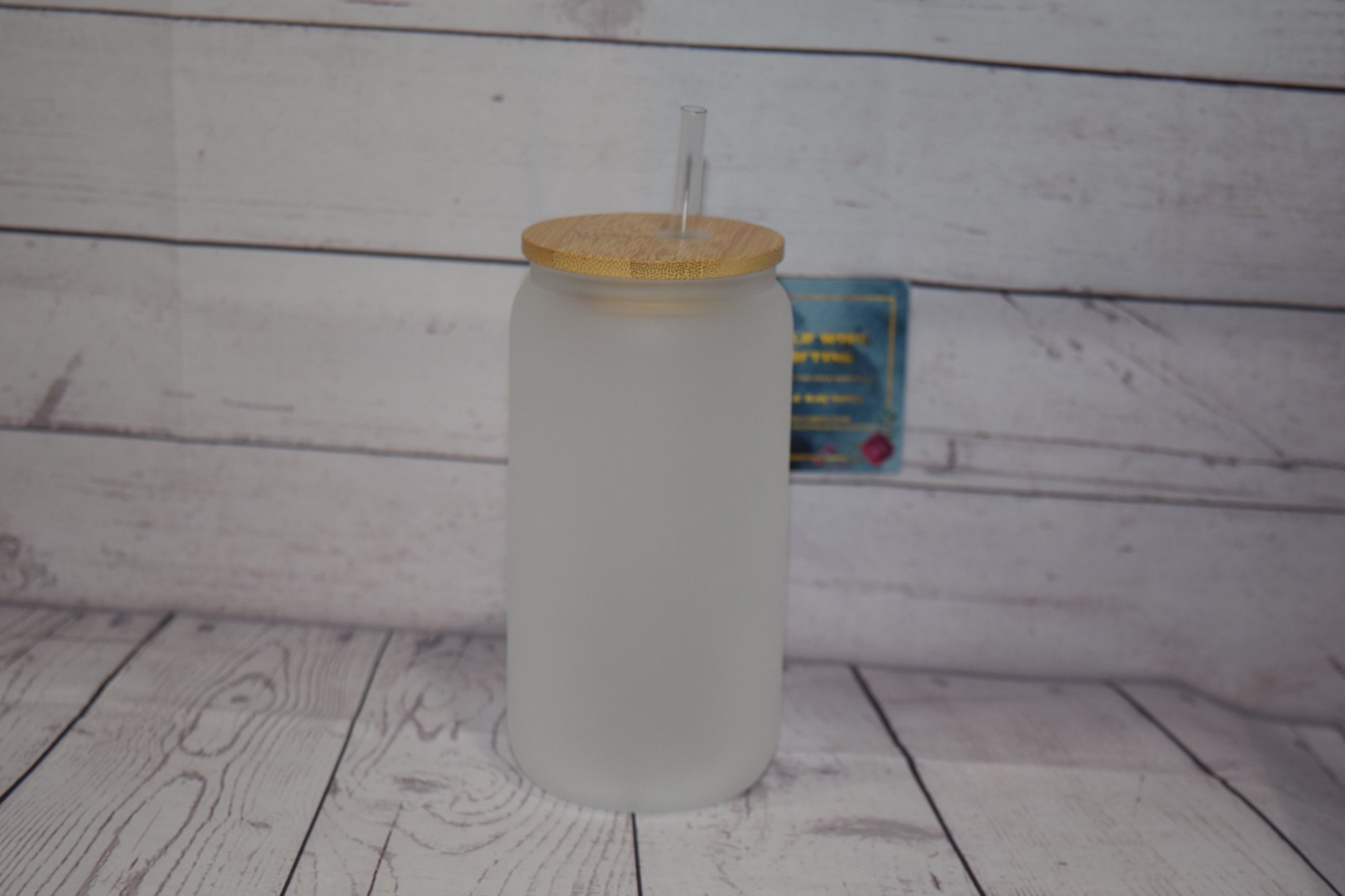 Custom Glass can 16 oz. - Choose any design from Facebook page or ...