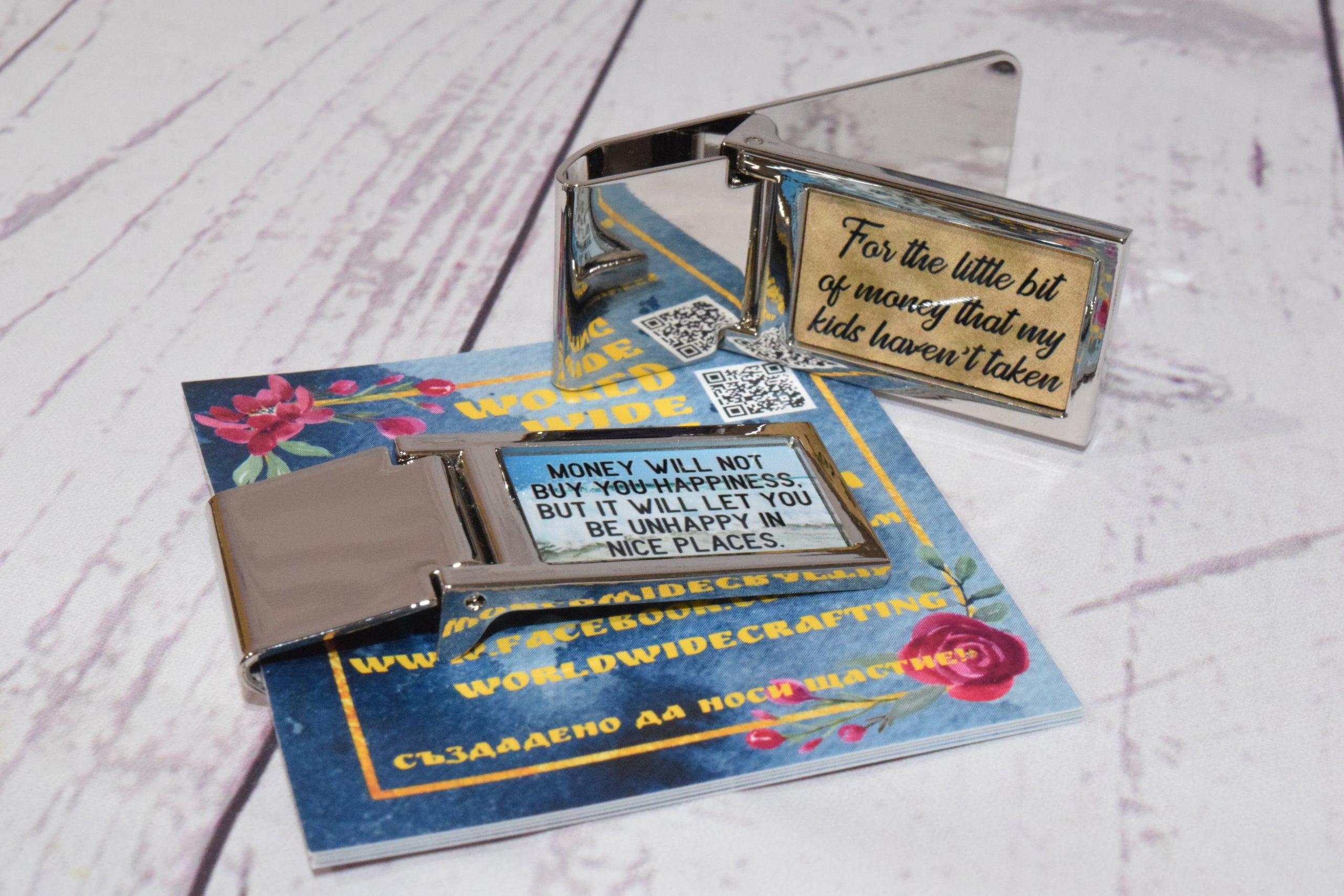 Custom Money clip | World Wide Crafting - Custom gifts for everyone